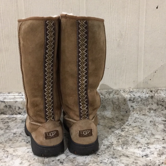 UGG | Shoes | Ugg Ultimate Tall Braid Boots 534 | Poshmark